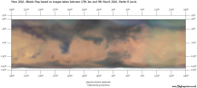 Mars Albedo Maps – SkyInspector.co.uk